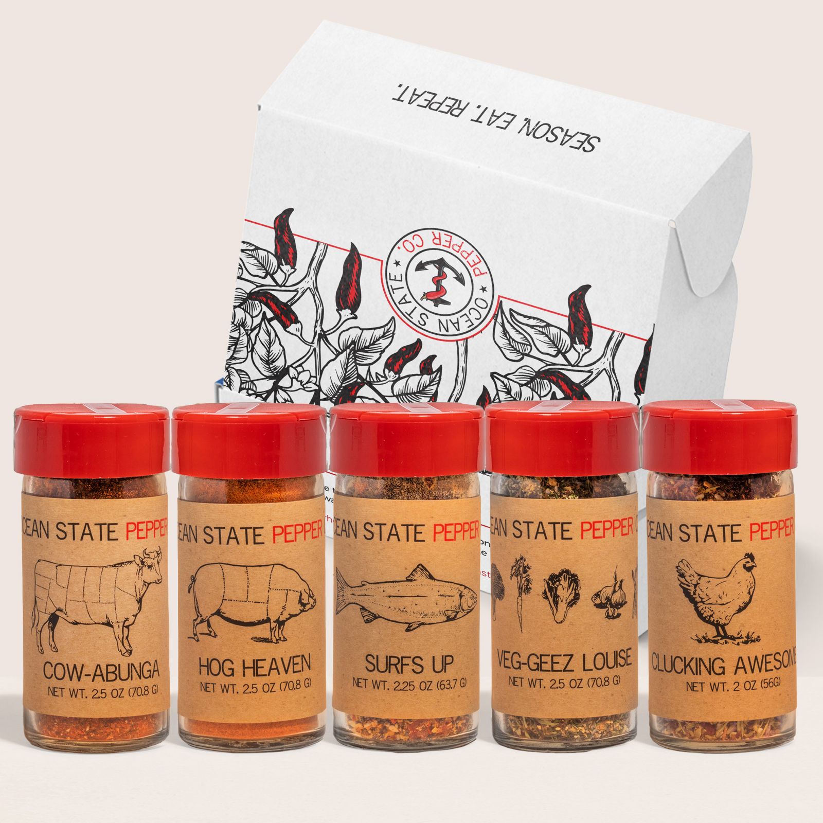 OSPC Starter Pack - Our Favorite Seasonings in One Kit – Ocean State ...
