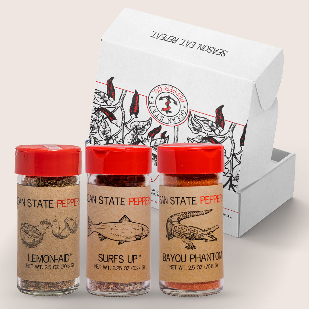 OSPC Seafood Lover Pack - Curated Seafood Seasoning Kit – Ocean State ...