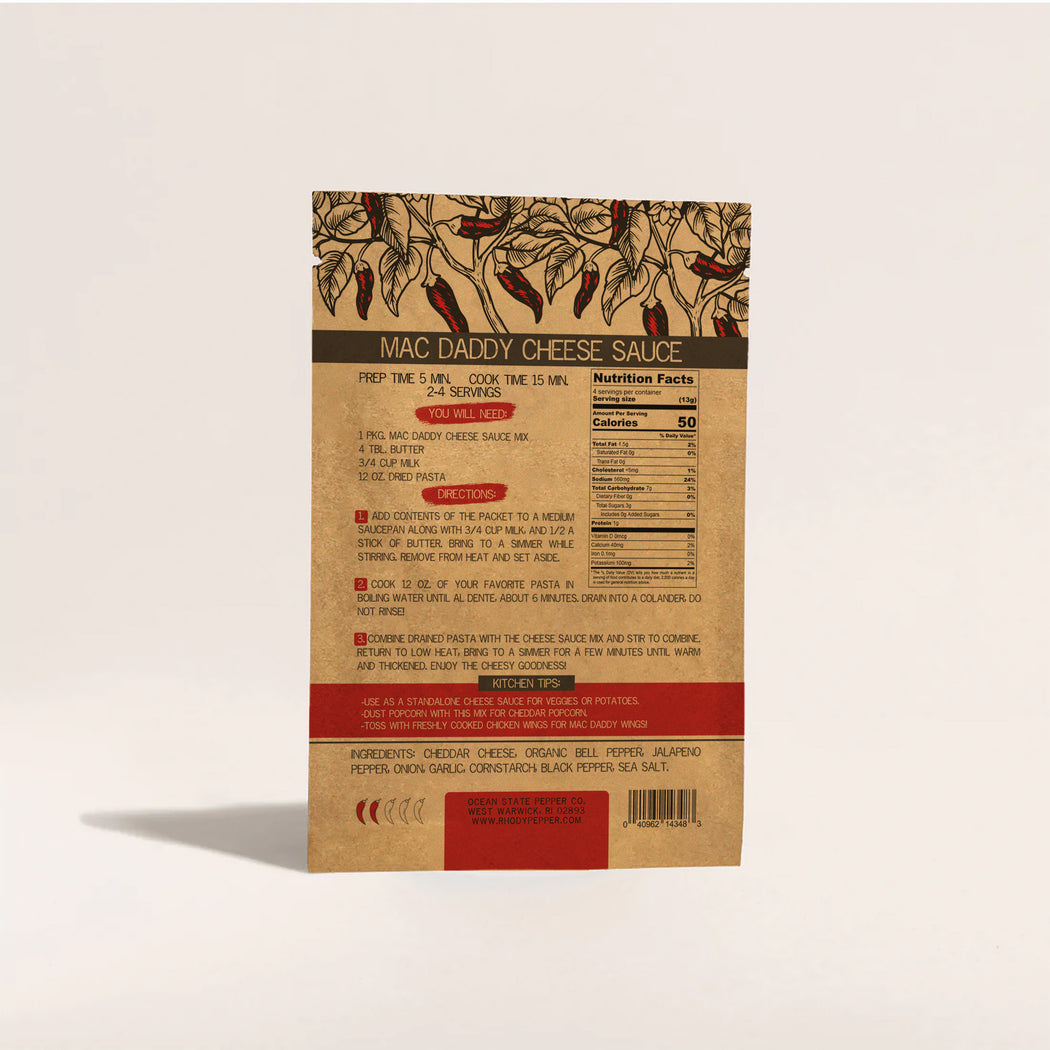 Mac Daddy Cheese Sauce Mix – Ocean State Pepper Co.